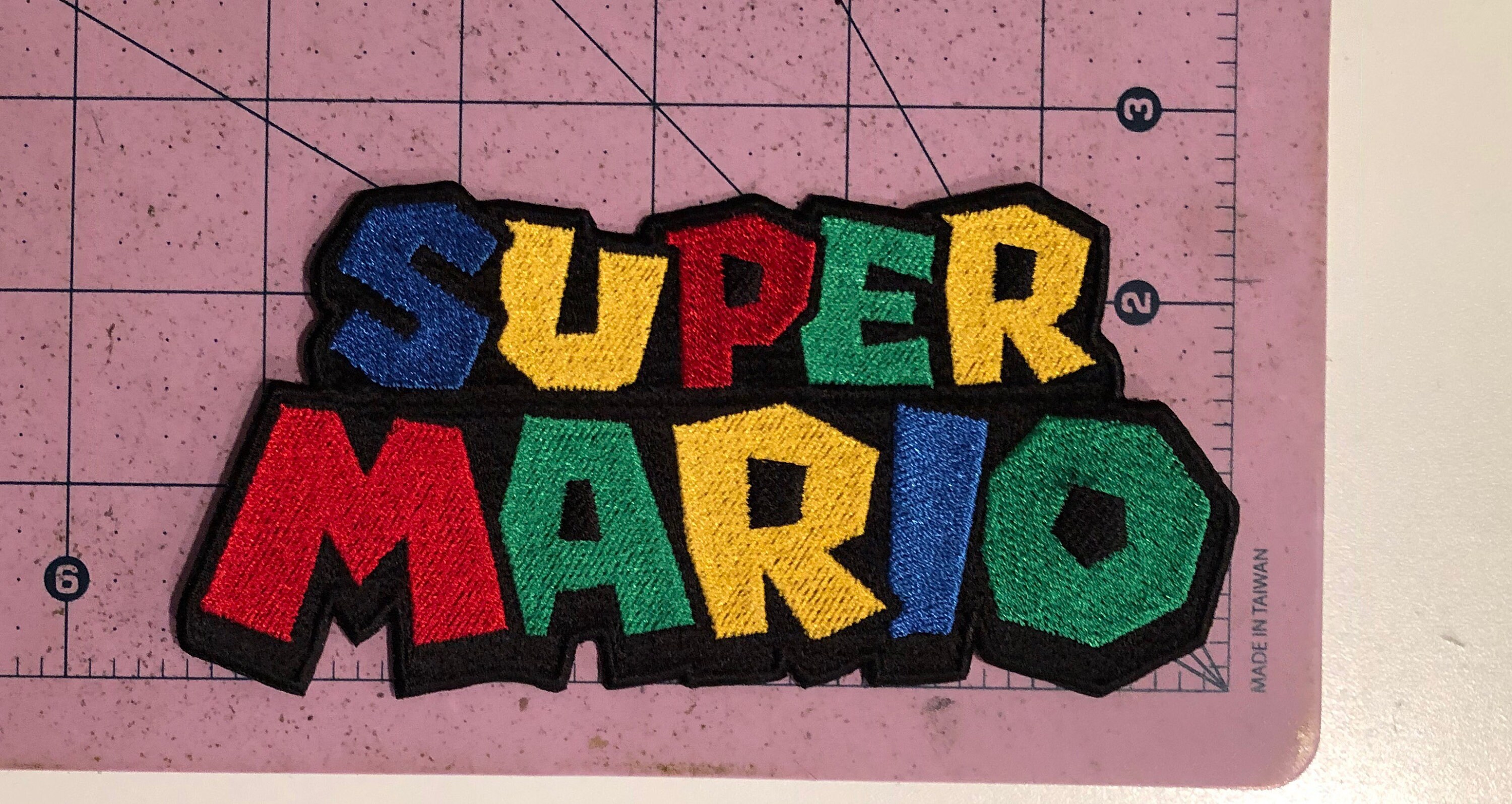 Super Mario Patch | Etsy