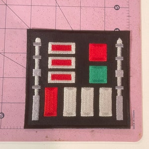 Darth Vader Chest Plate & Belt Patches - Star Wars Iron On - Etsy