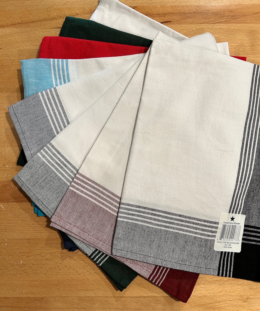 100% Cotton Blank Tea Towels for Embroidery - Wholesale - 6 Pieces - Etsy