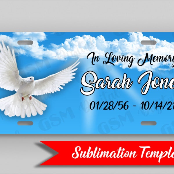 Memorial Dove Background - Etsy