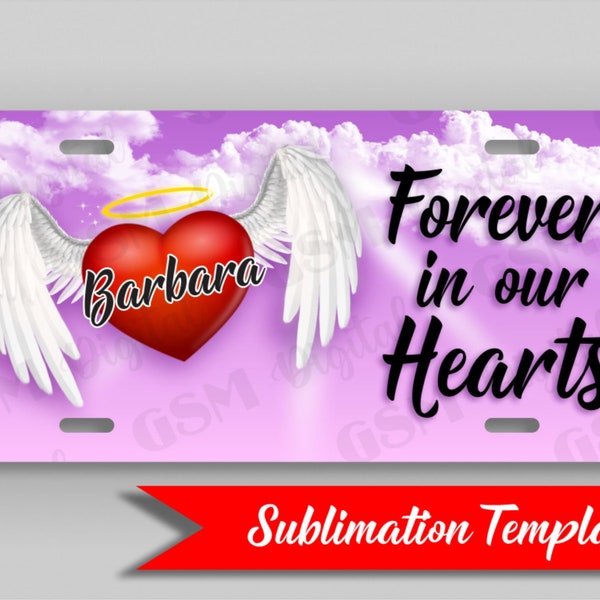 Purple Heart License Plate - Etsy