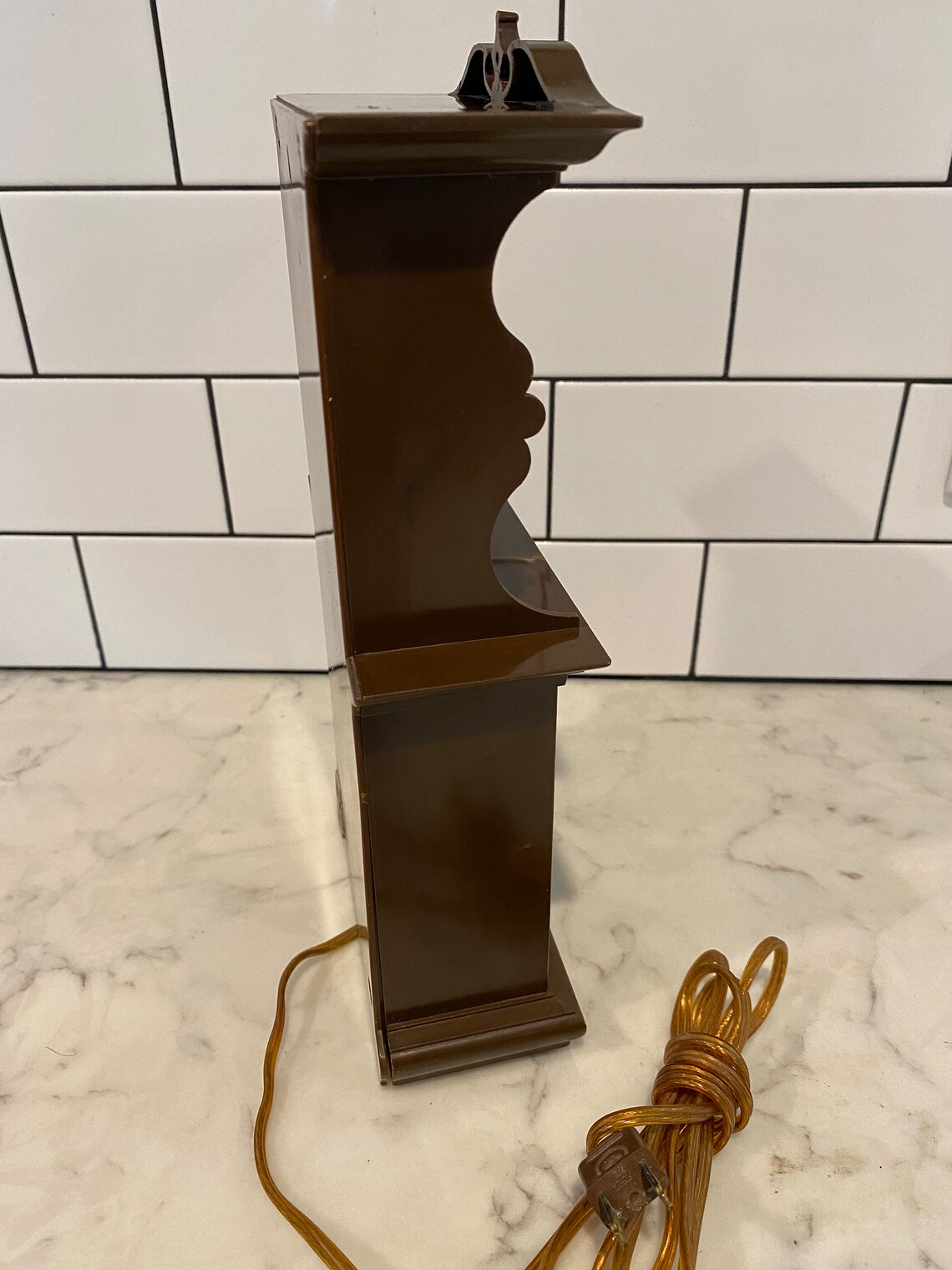 Spartus China Hutch Clock - Etsy