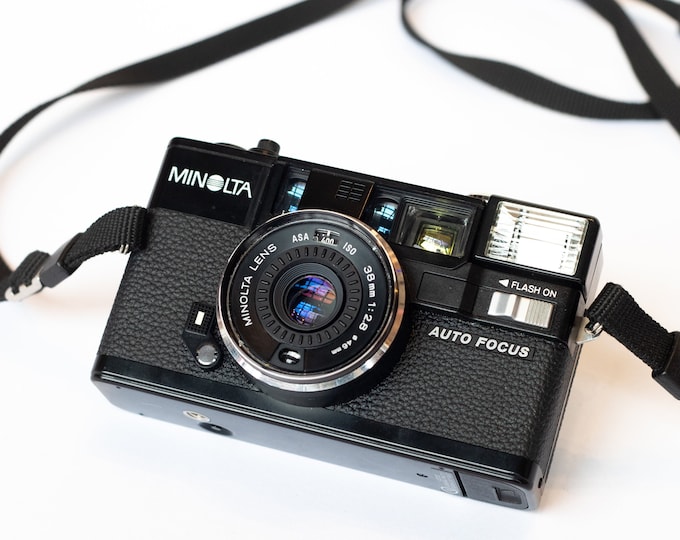 Minolta Hi-matic AF2 Point & Shoot Film Camera | Sharp Lens, Ready to ...