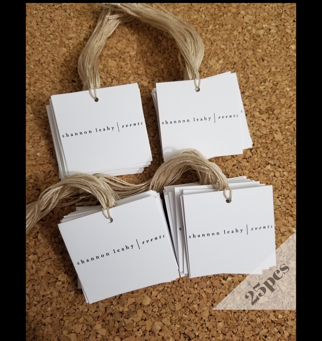 Garment Hang Tags, Brand Labels, Custom Printed Garment Hang Tags, Logo ...