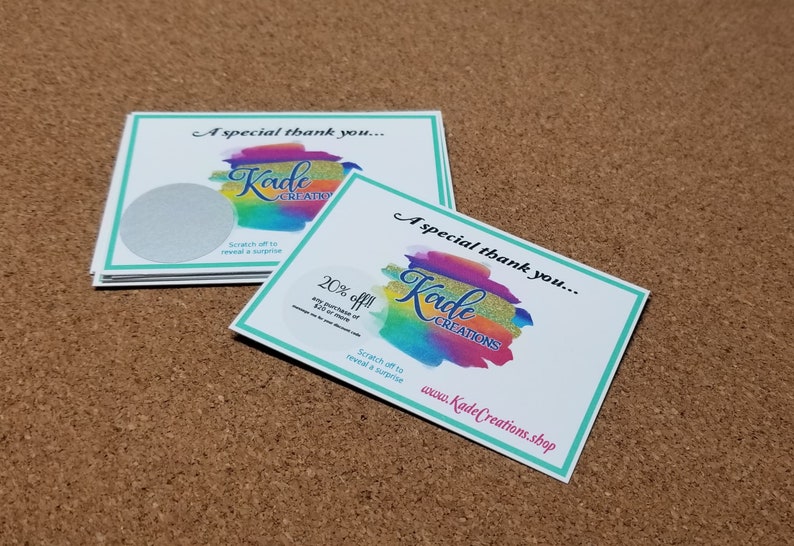 Scratch off Cards Surprise Scratch Off Scratch and Win - Etsy