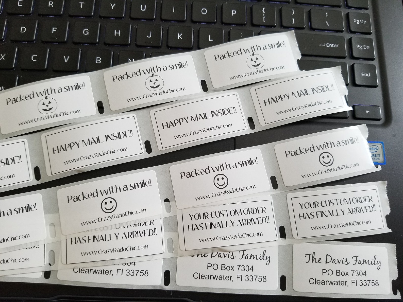 Social Media Labels Branding Labels Stickers Social Media | Etsy