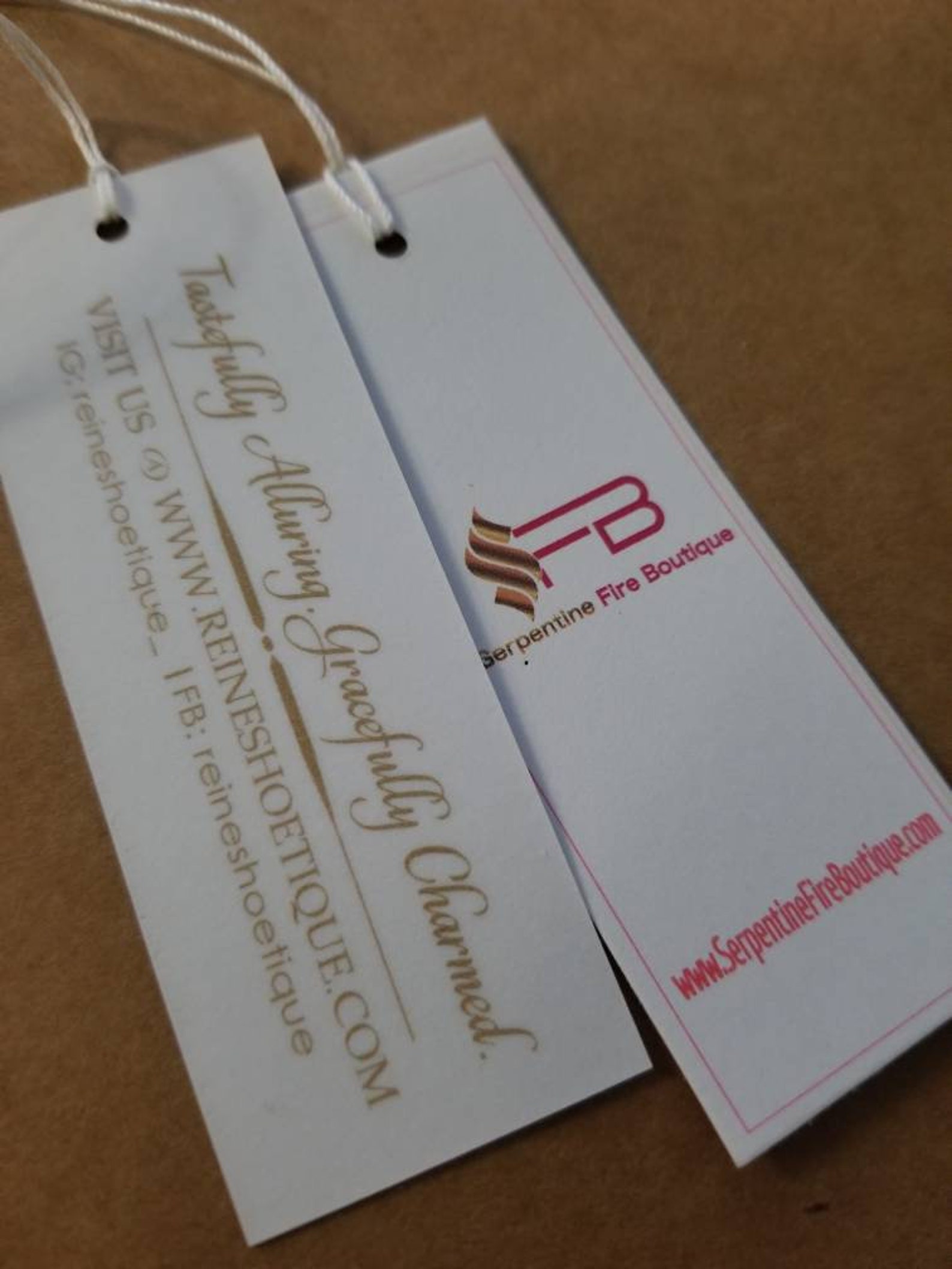 100pcs Garment Hang Tags 1.5x4 Brand Labels Custom - Etsy