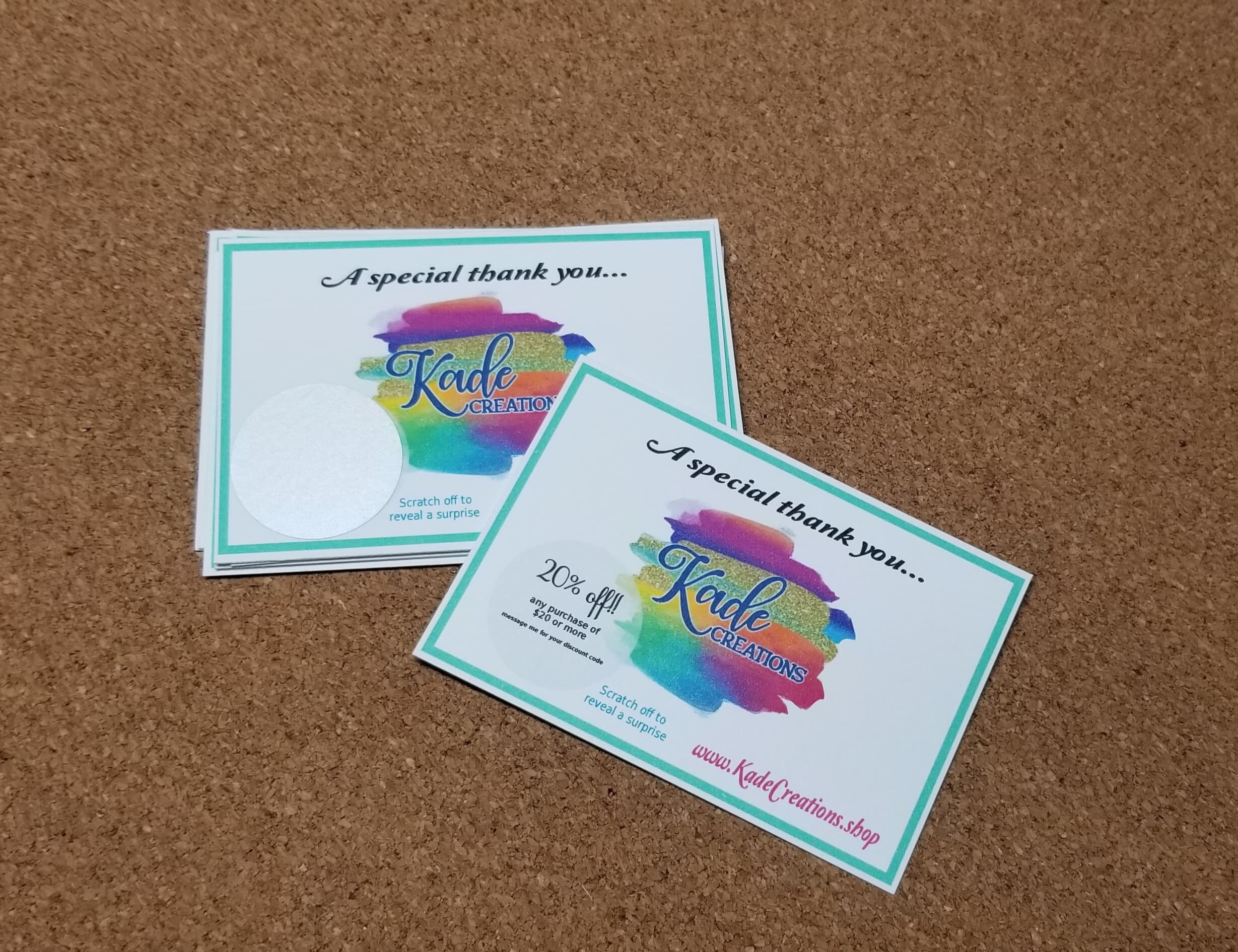 Scratch off Cards Surprise Scratch Off Scratch and Win - Etsy