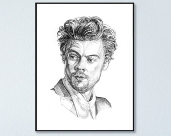Harry Styles Artwork - Etsy