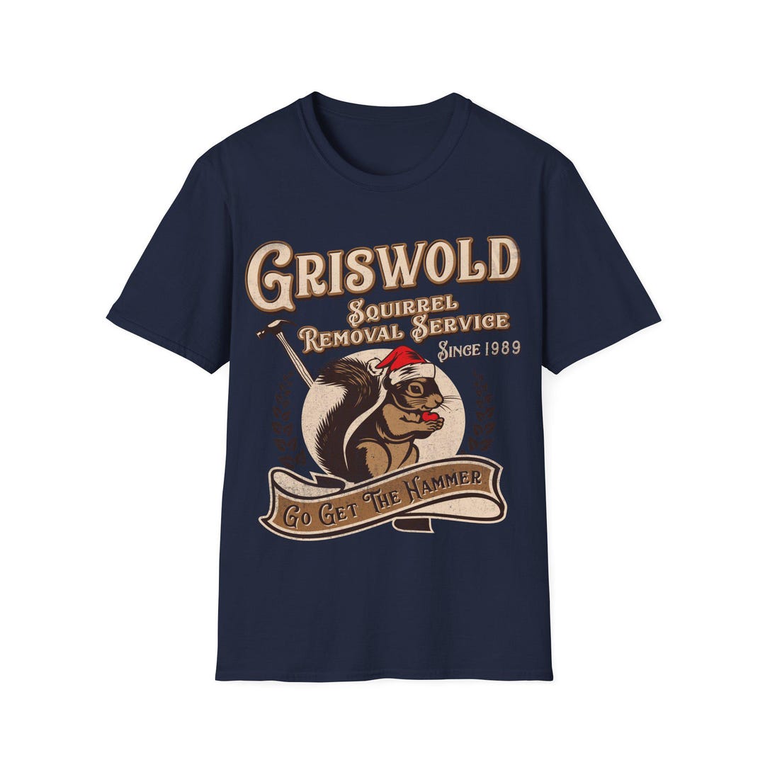 Griswold Squirrel Removal Service T-shirt, Funny Christmas Vacation Tee ...