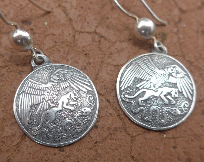Condor Puma and Snake (the Andean Trilogy) Earrings - Etsy