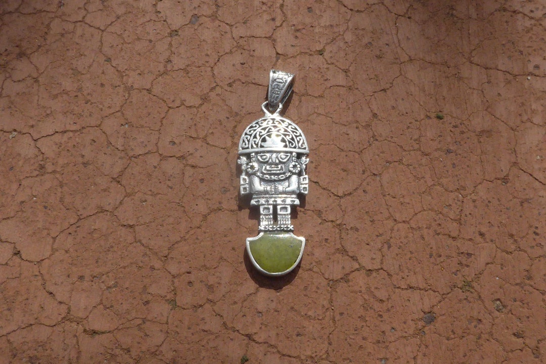 Reversible Healing God Tumi With Serpentine ( Machu Picchu) Stone - Etsy