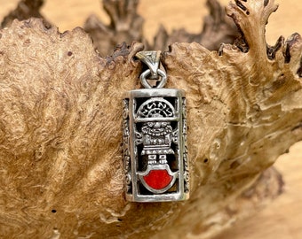 Healing God Tumi Pendant With Onyx Stone - Etsy