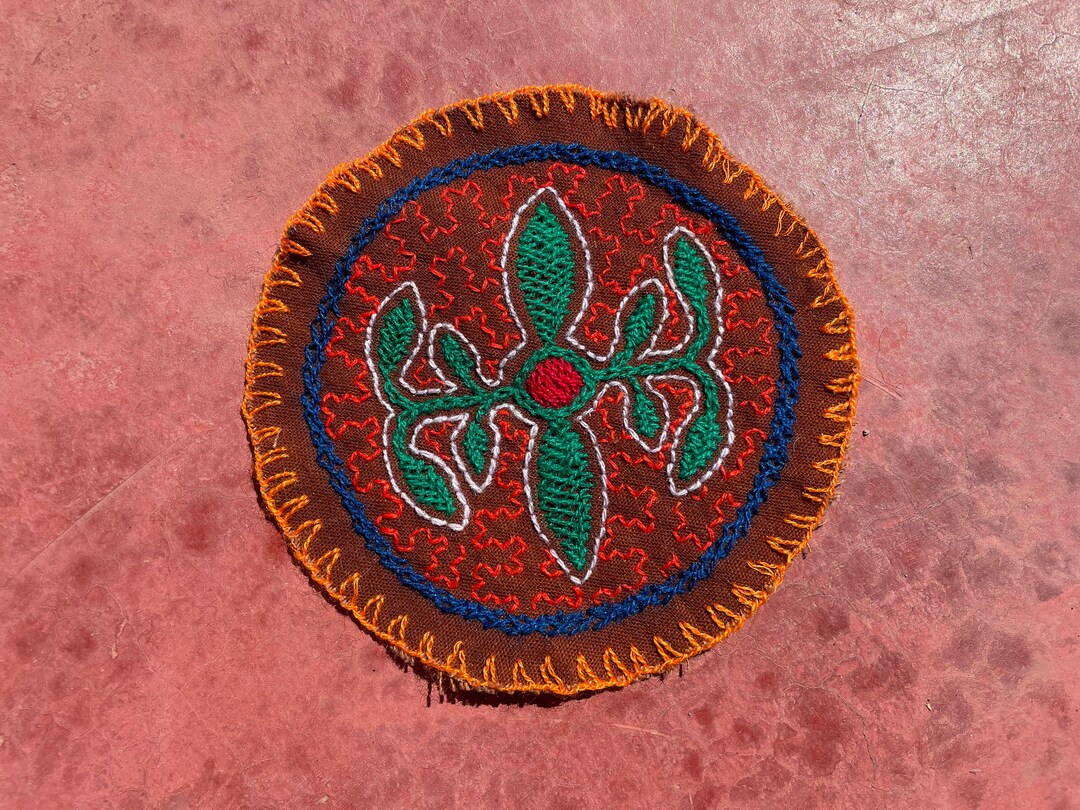 Shipibo Patch Diameter 12 Cm - Etsy