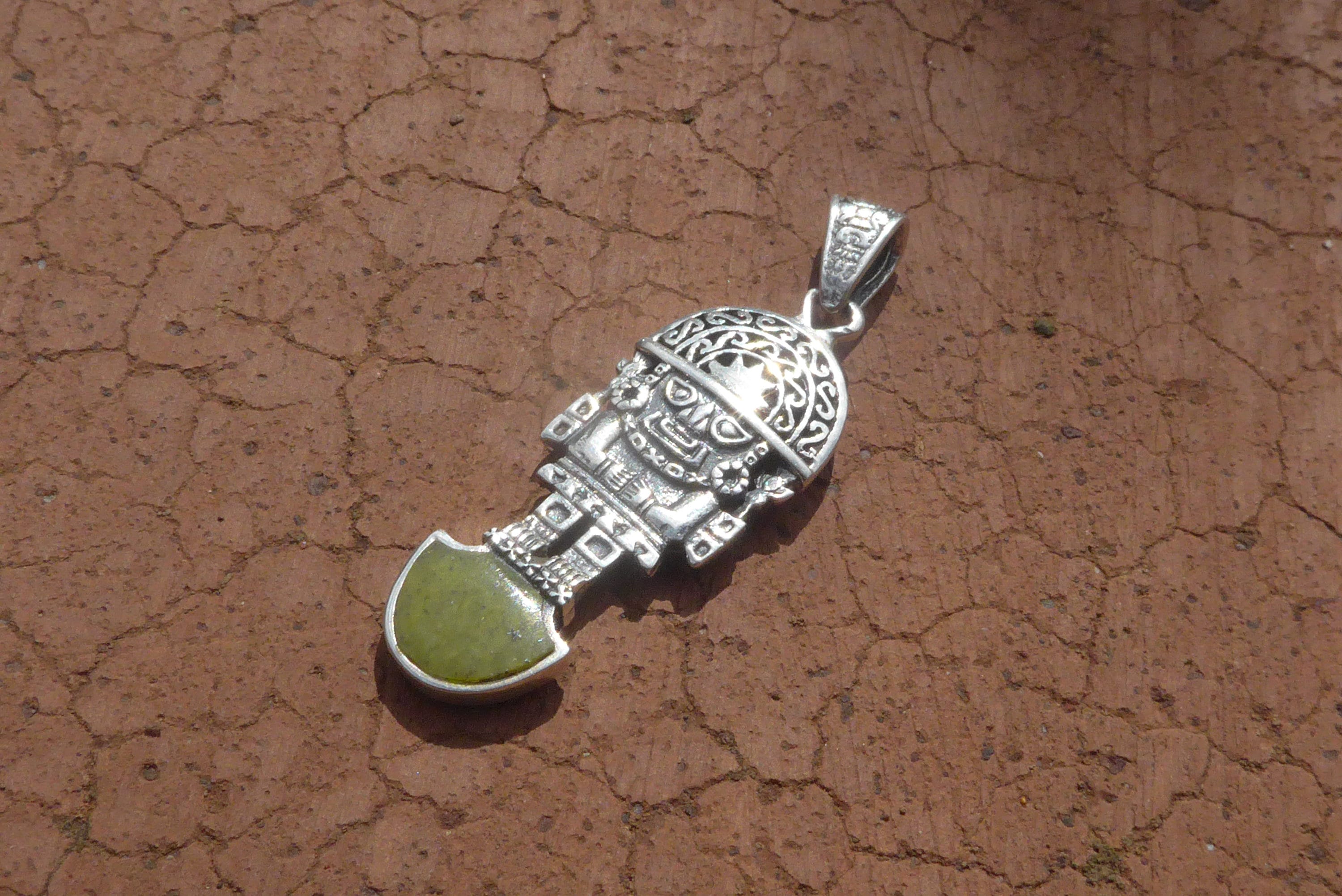 Reversible Healing God Tumi With Serpentine Machu Picchu | Etsy