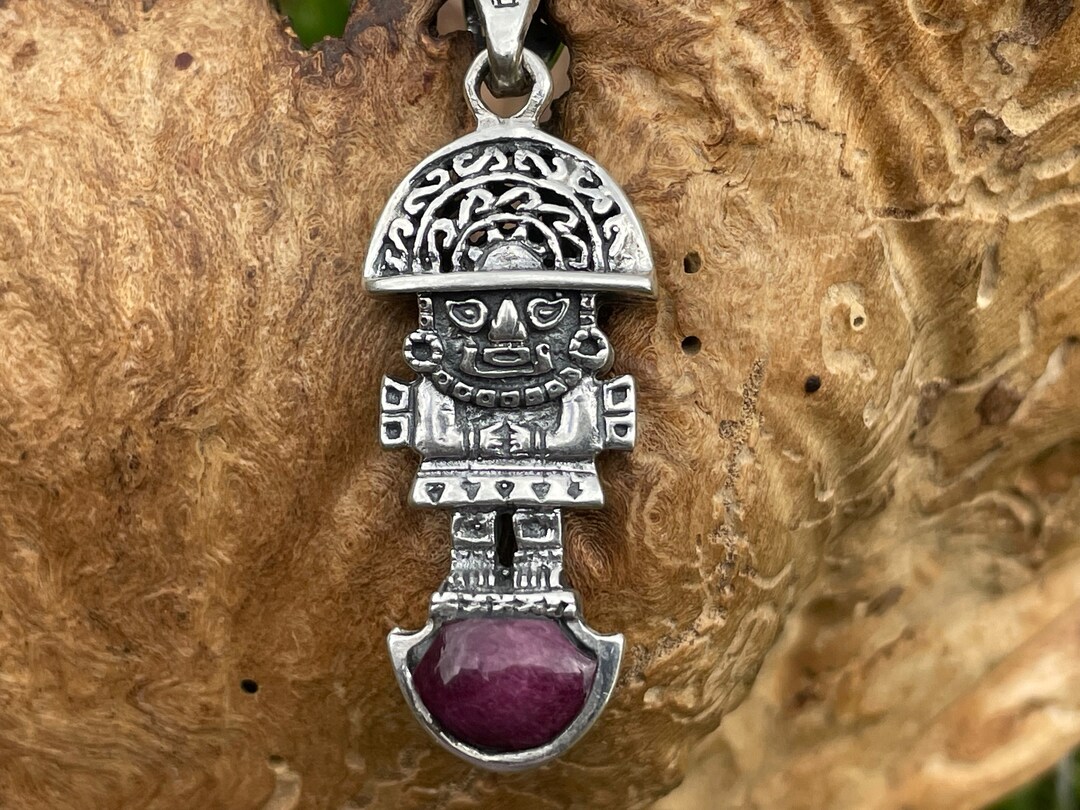 Reversible Healing God Tumi With Purple Spondyllus - Etsy