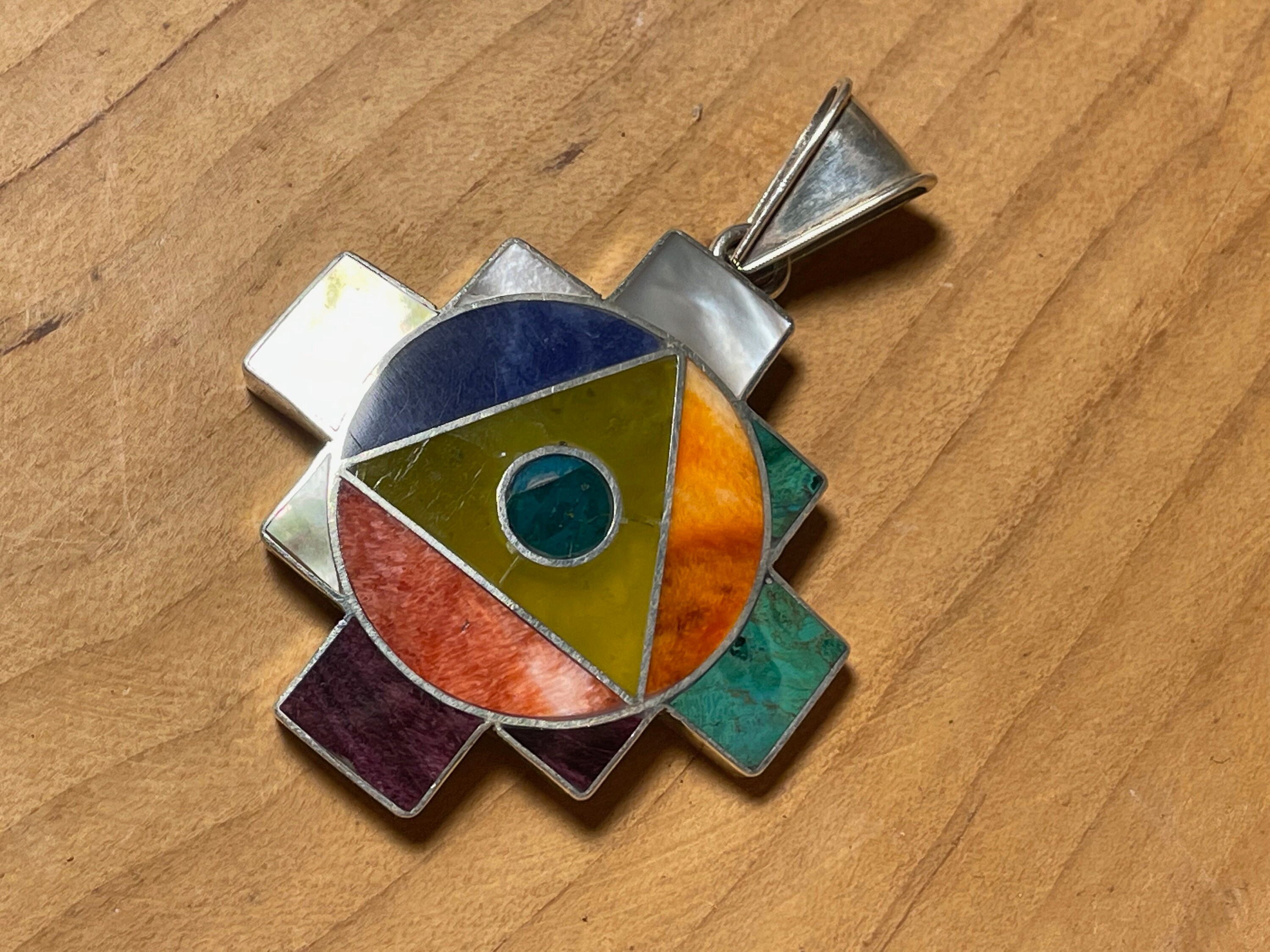 Andean Chakana Pendant - Etsy