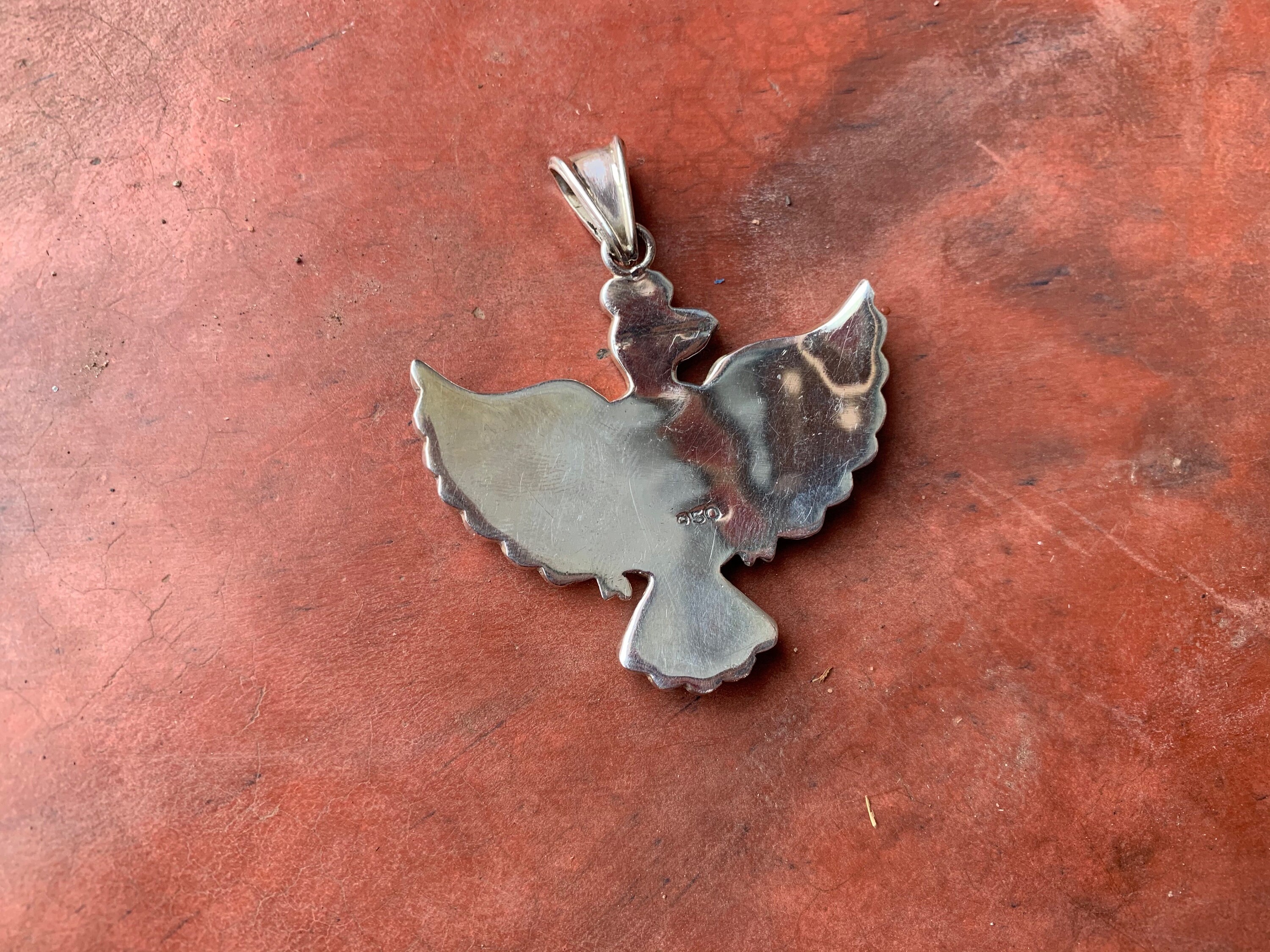 Silver Condor Pendant | Etsy