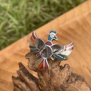 Adjustable Silver Condor Ring - Etsy