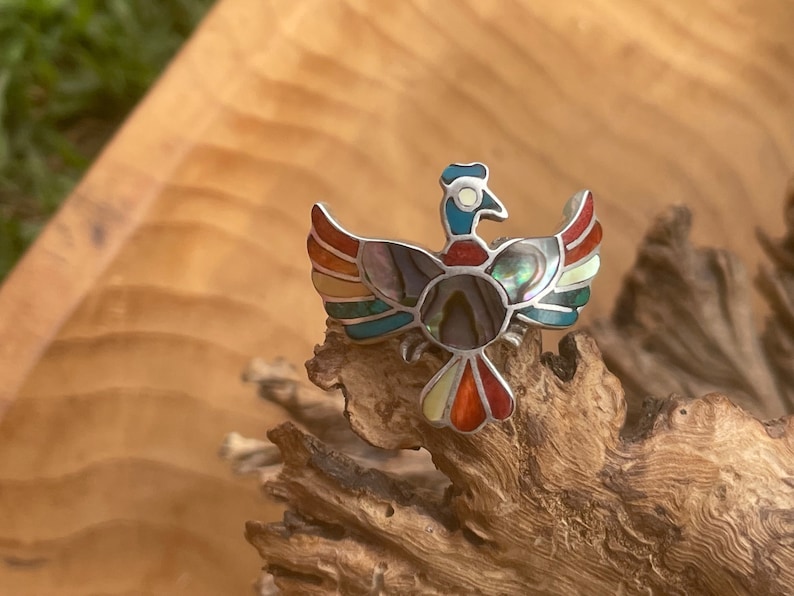 Adjustable Silver Condor Ring | Etsy