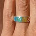 Colorful Inca Calendar Ring - Etsy