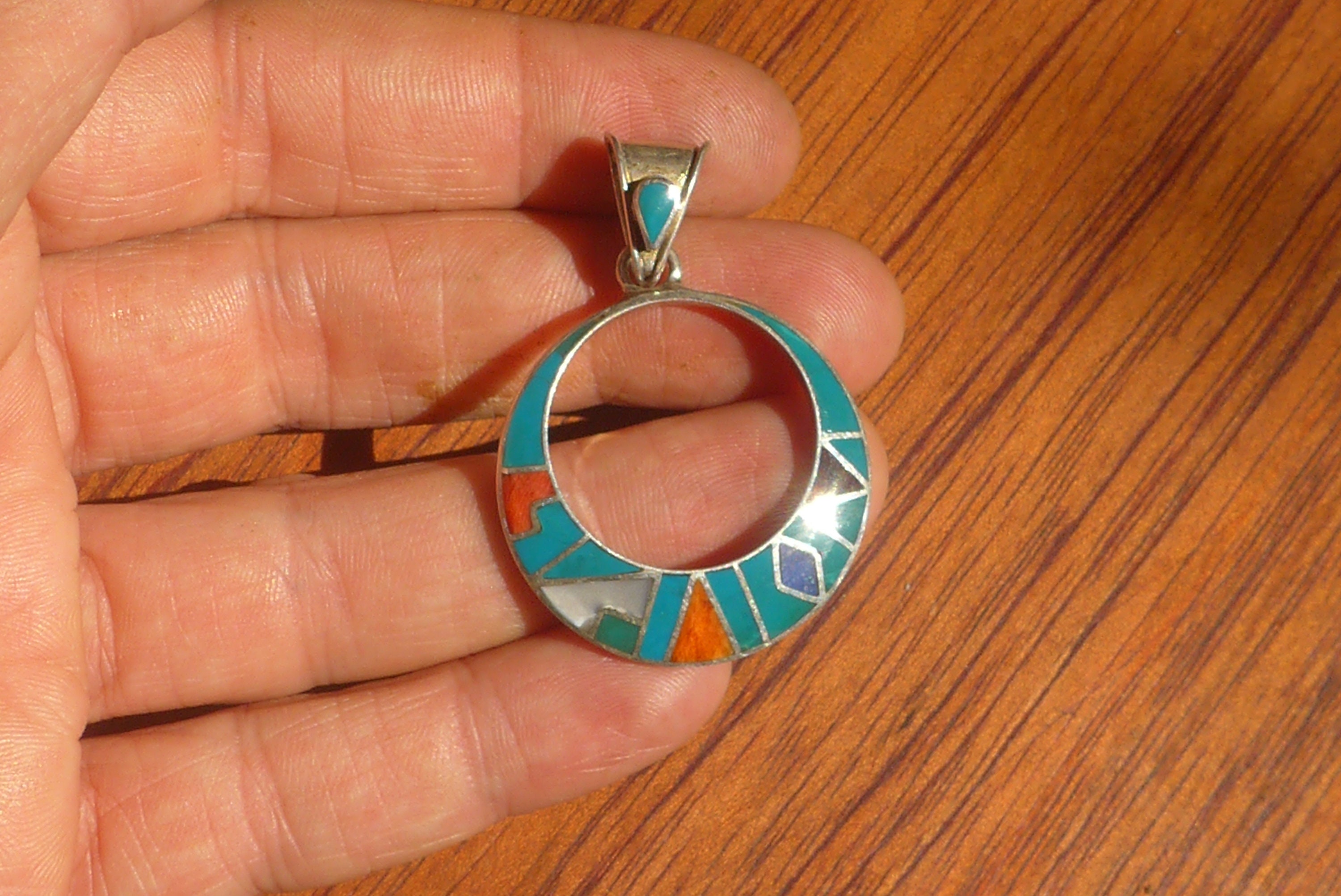 Blue Inca Calendar Jewelry Set | Etsy