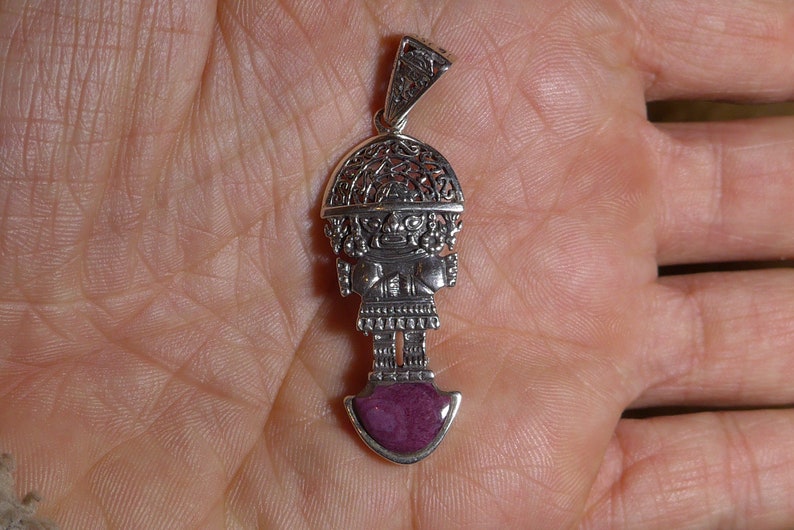 Healing God Tumi With Purple Spondyllus | Etsy