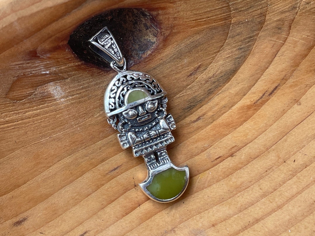 Reversible Healing God Tumi With Serpentine ( Machu Picchu) Stone - Etsy
