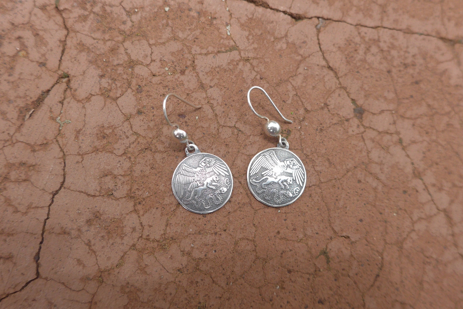 Condor Puma and Snake the Andean Trilogy Earrings | Etsy