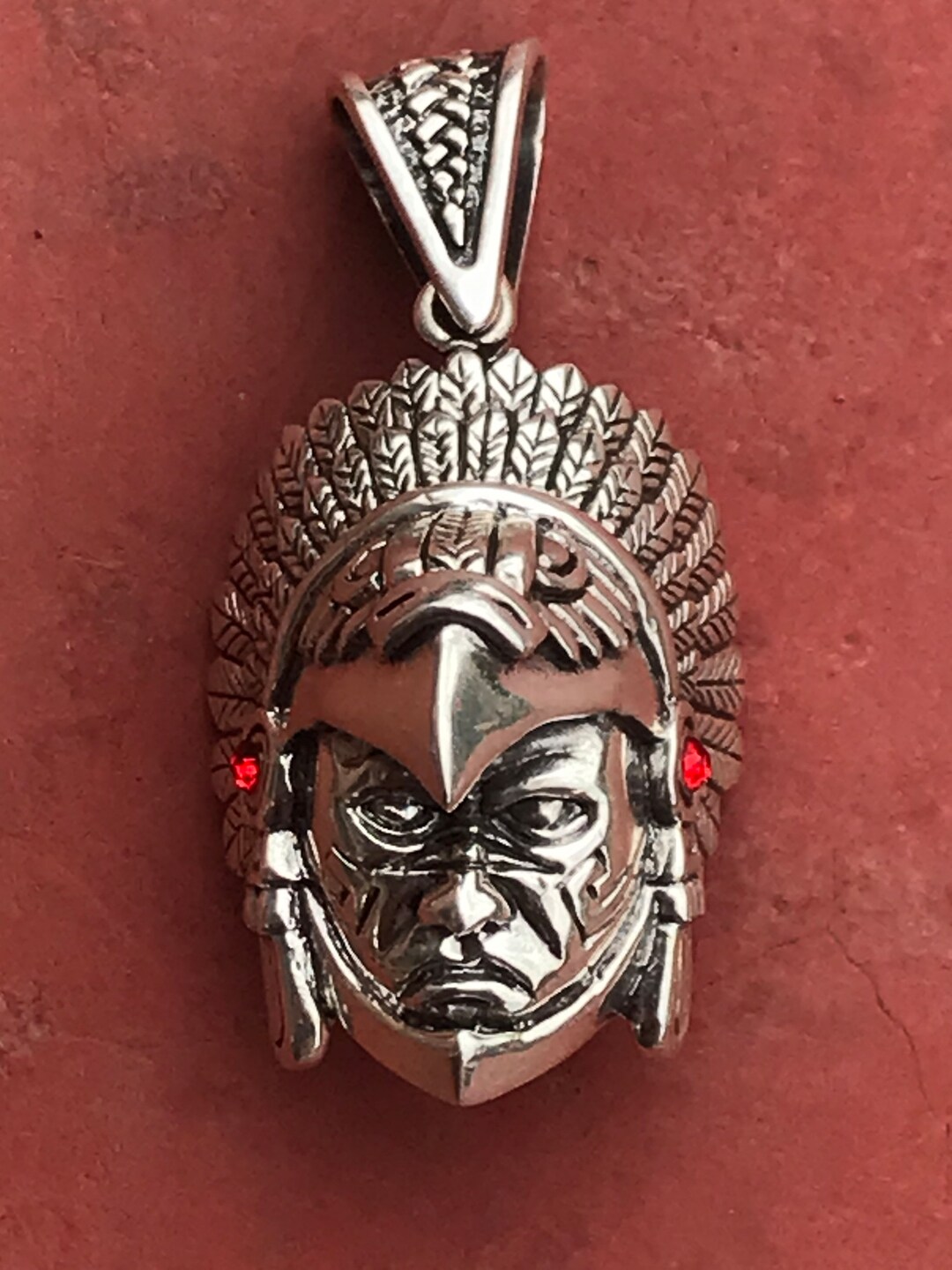 Silver Aztec Warrior / Eagle Warrior / Eagle Knight Pendant - Etsy