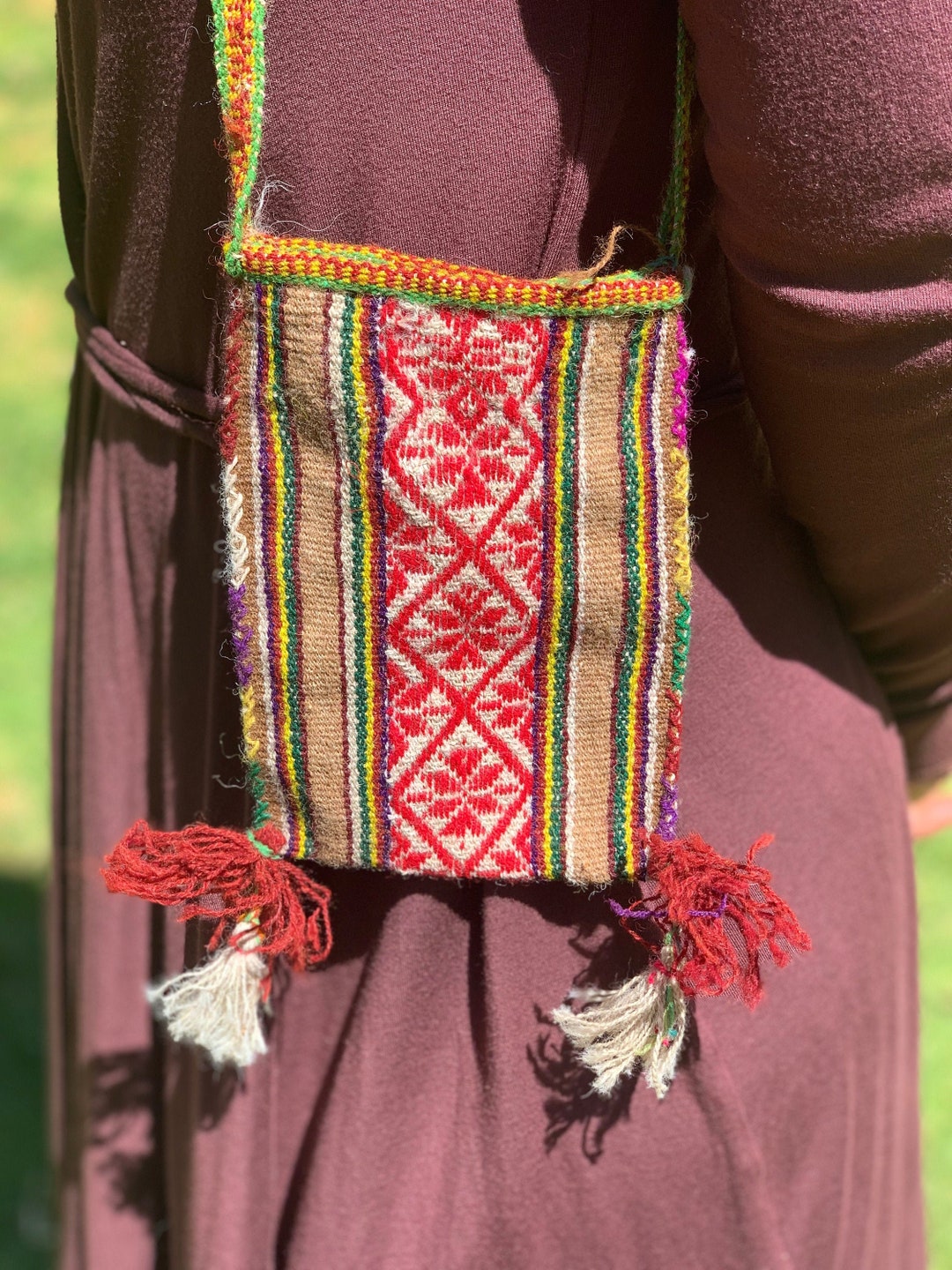 Handwoven Alpaca Wool Bag - Etsy