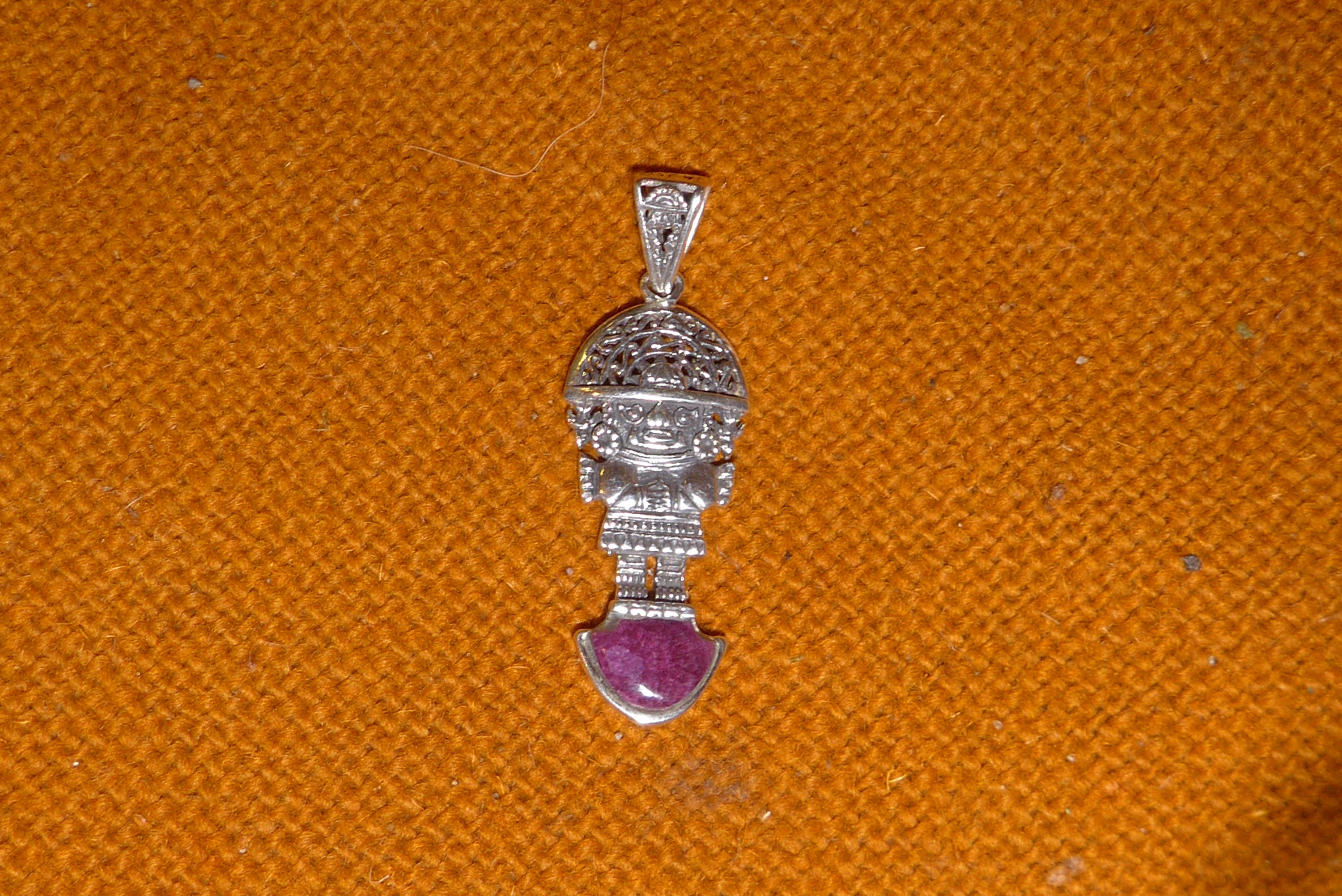 Healing God Tumi With Purple Spondyllus | Etsy UK