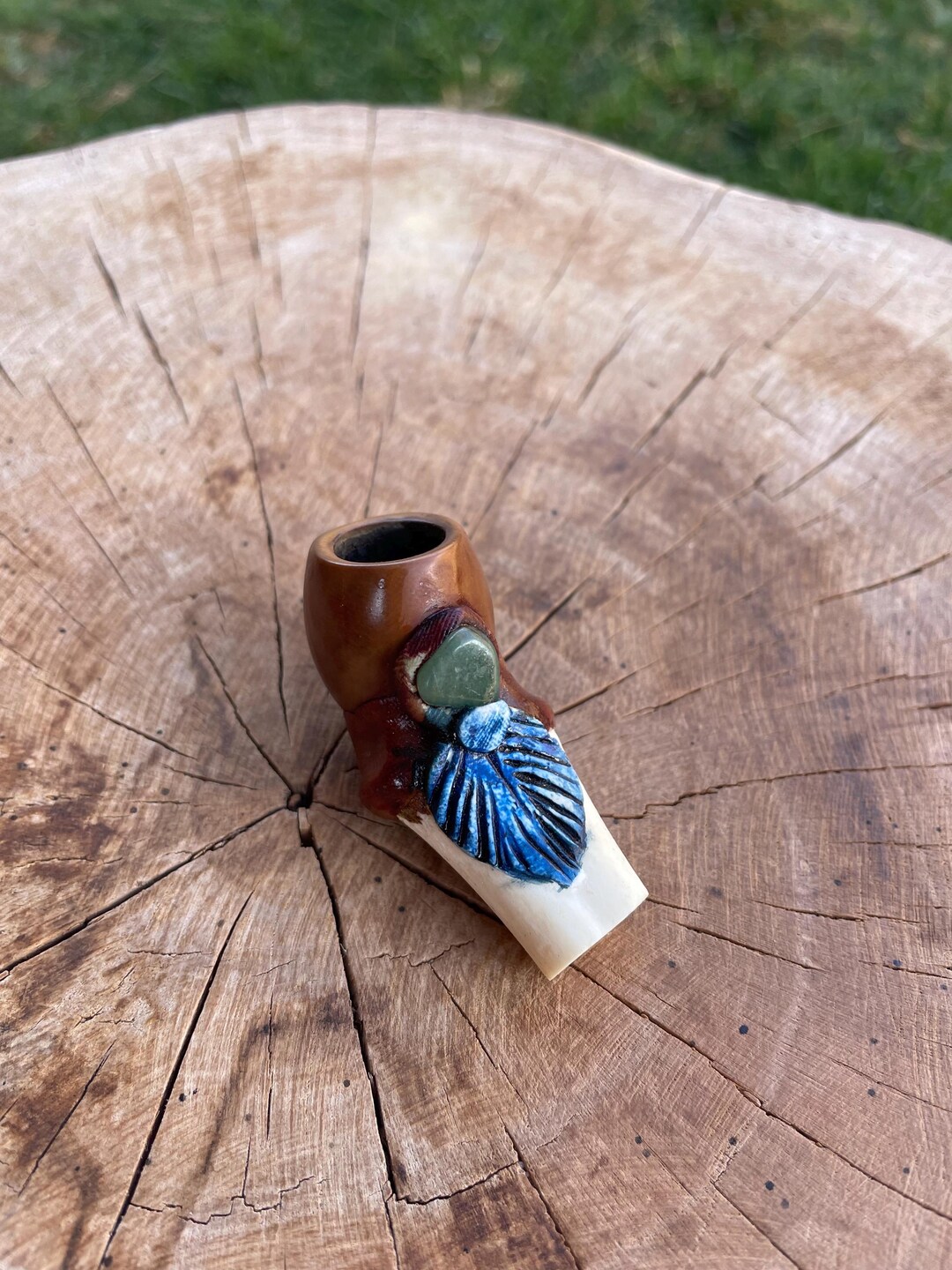 Handmade Bone Pipe - Etsy