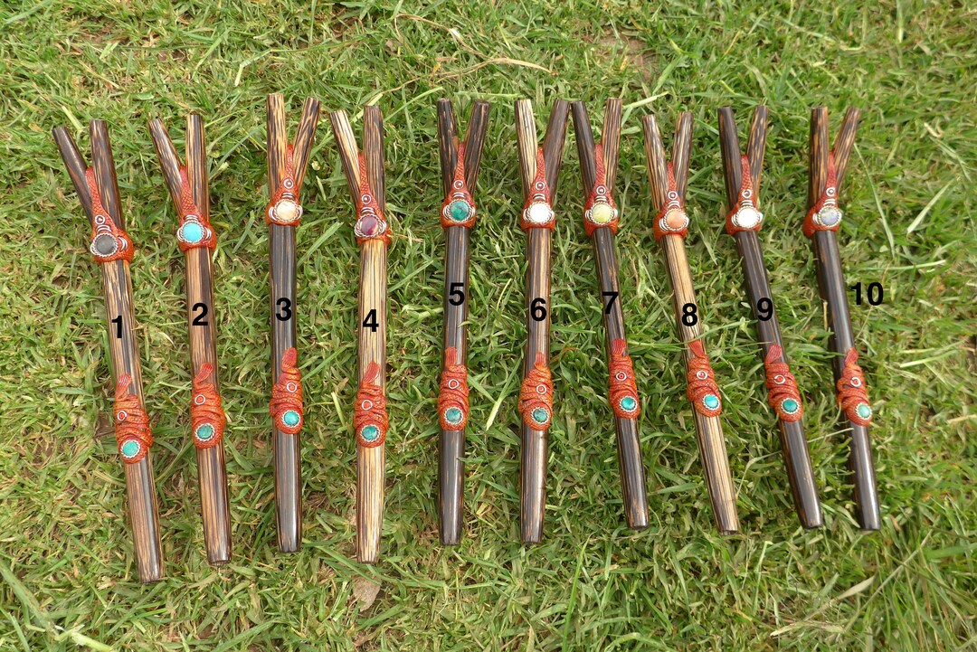 Double Nose Tepi From Chonta Wood - Etsy