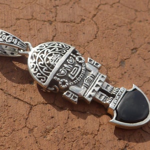 Reversible Healing God Tumi With Onyx Stone - Etsy