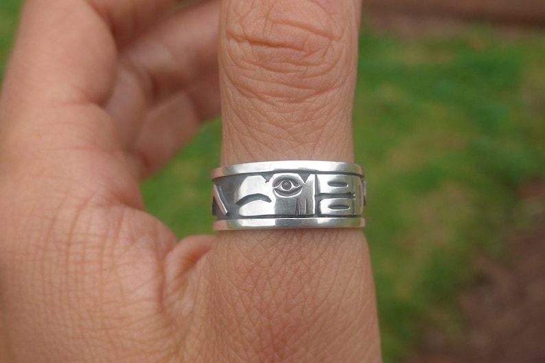 Silver Condor, Puma, Serpent - Inka Trilogy Ring - Etsy