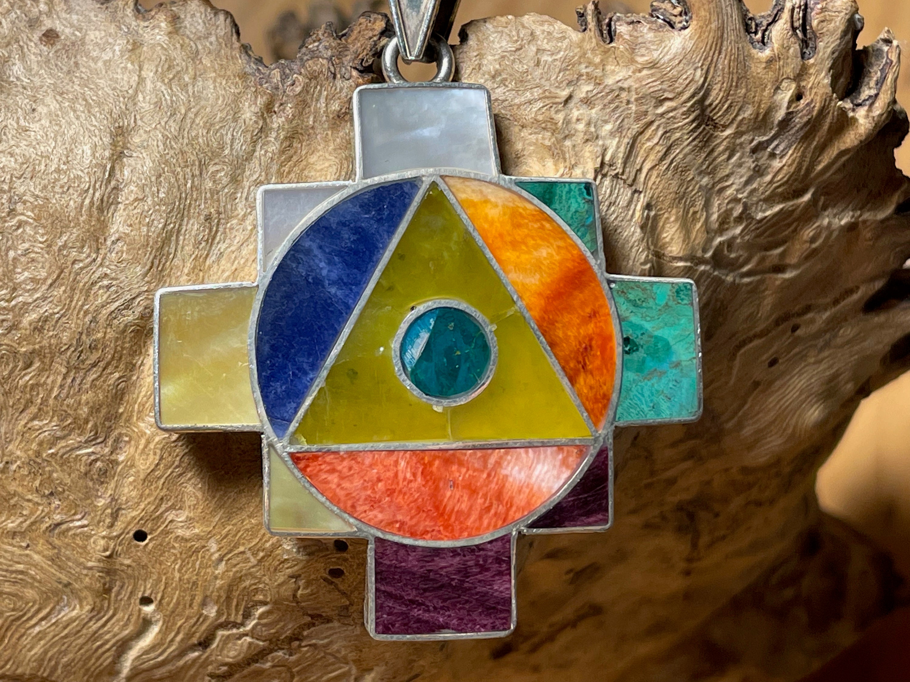 Andean Chakana Pendant - Etsy