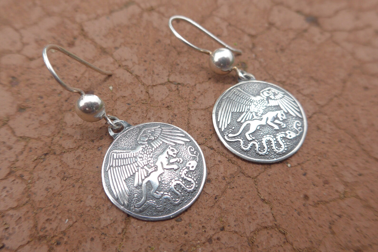 Condor Puma and Snake the Andean Trilogy Earrings | Etsy