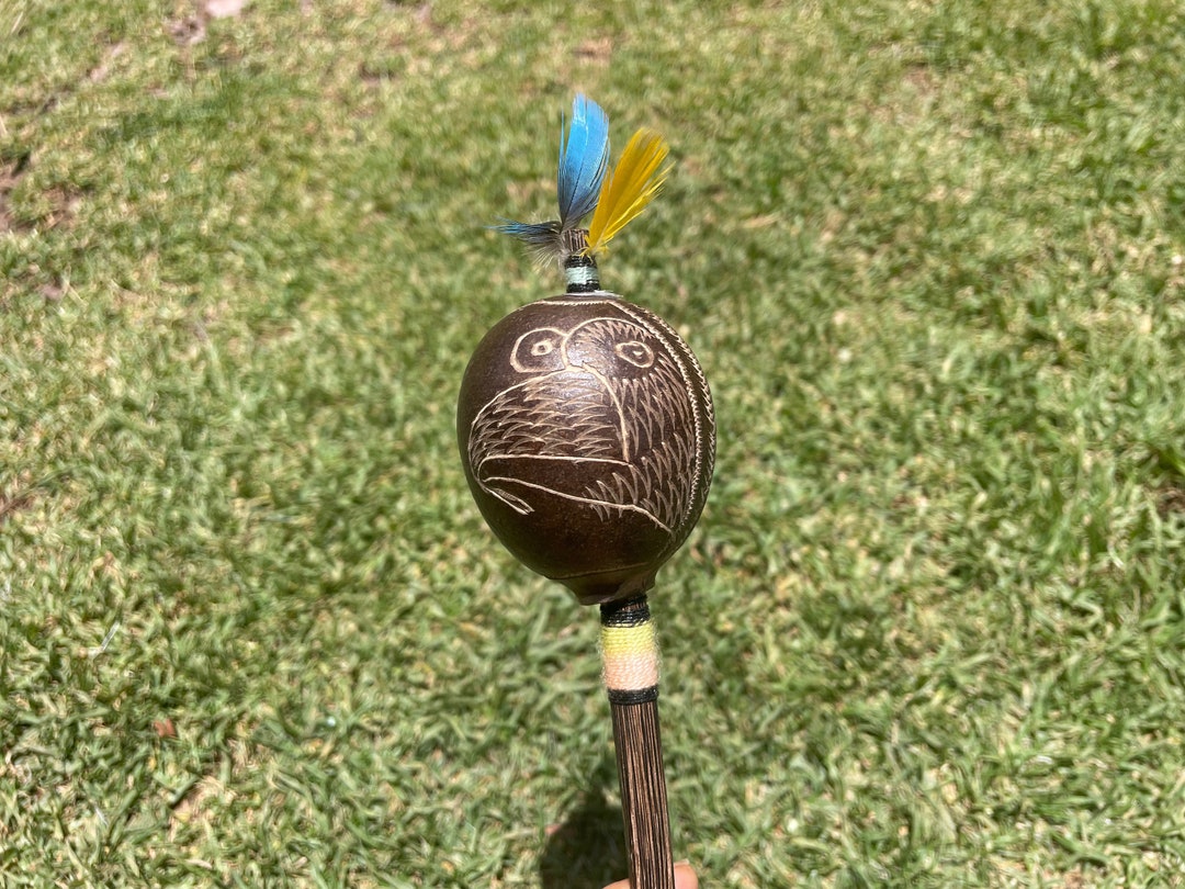 Peruvian Jungle Maracas With Parrot - Etsy