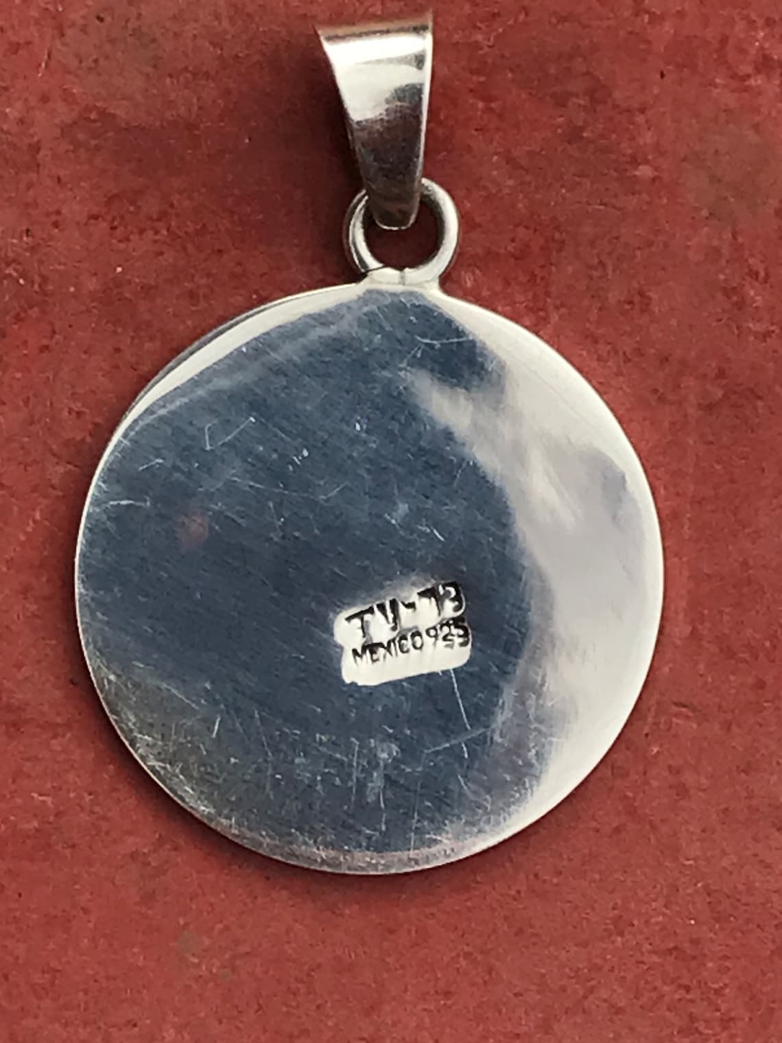 Silver Aztec Calendar Pendant / Silver Sun Stone Pendant - Etsy