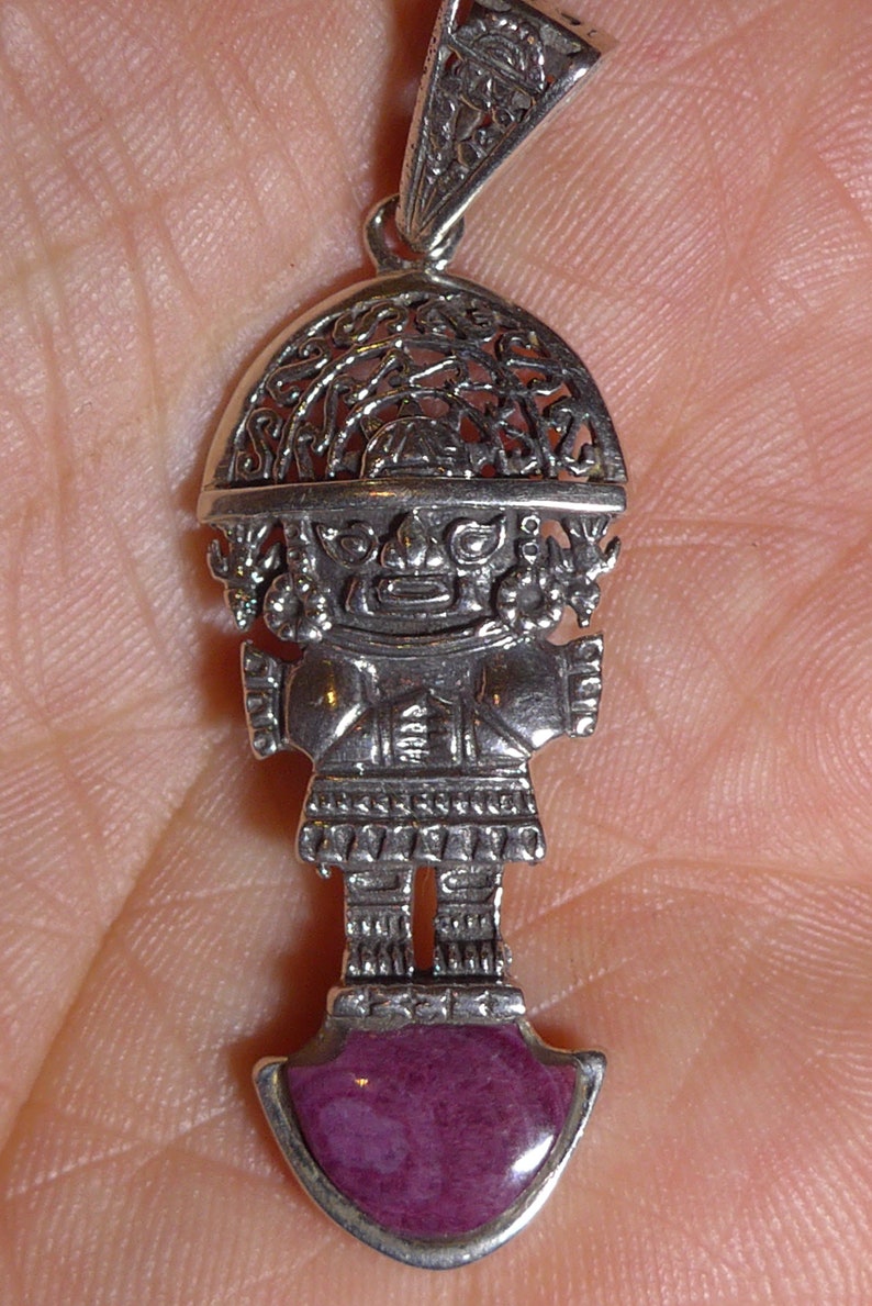 Healing God Tumi With Purple Spondyllus | Etsy