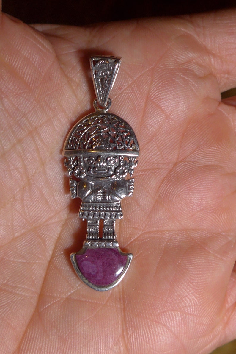 Healing God Tumi With Purple Spondyllus | Etsy