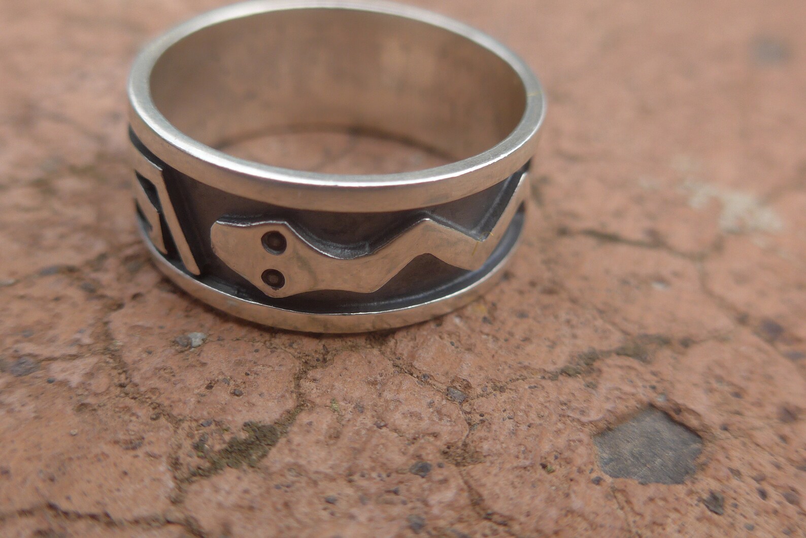 Silver Condor, Puma, Serpent - Inka Trilogy Ring - Etsy