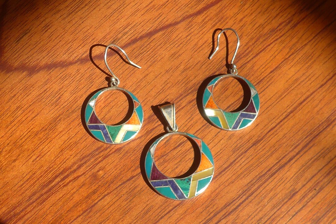 Colorful Jewelry Set - Etsy