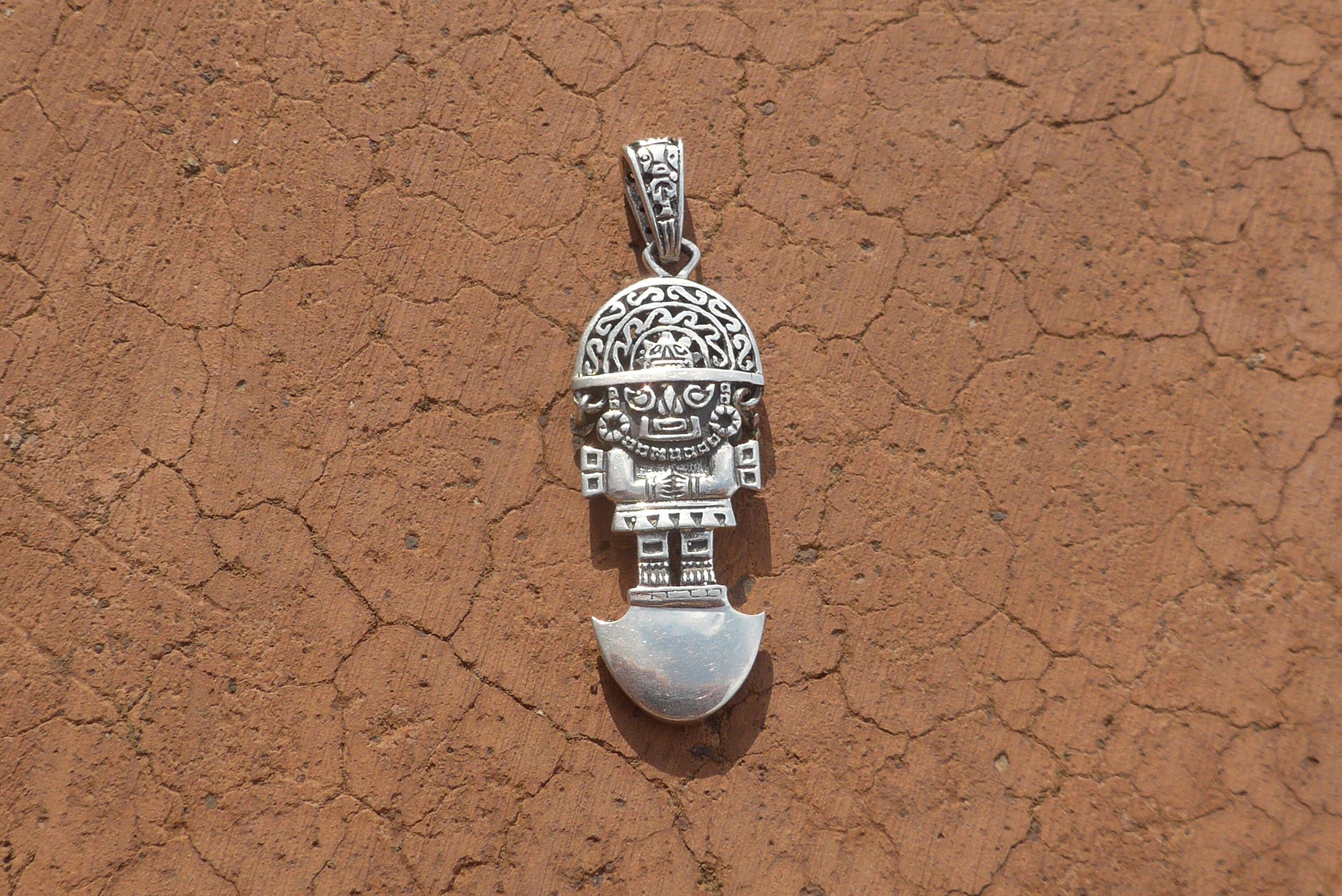 Reversible Healing God Tumi With Onyx Stone - Etsy