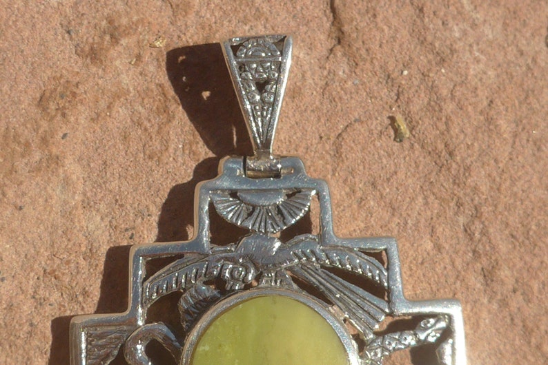 Silver Chakana Pendant With Inka Trilogy Condor Puma Snake | Etsy