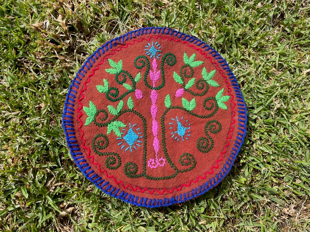 Noya Rao Parche Shipibo diámetro 15 cm - Etsy España