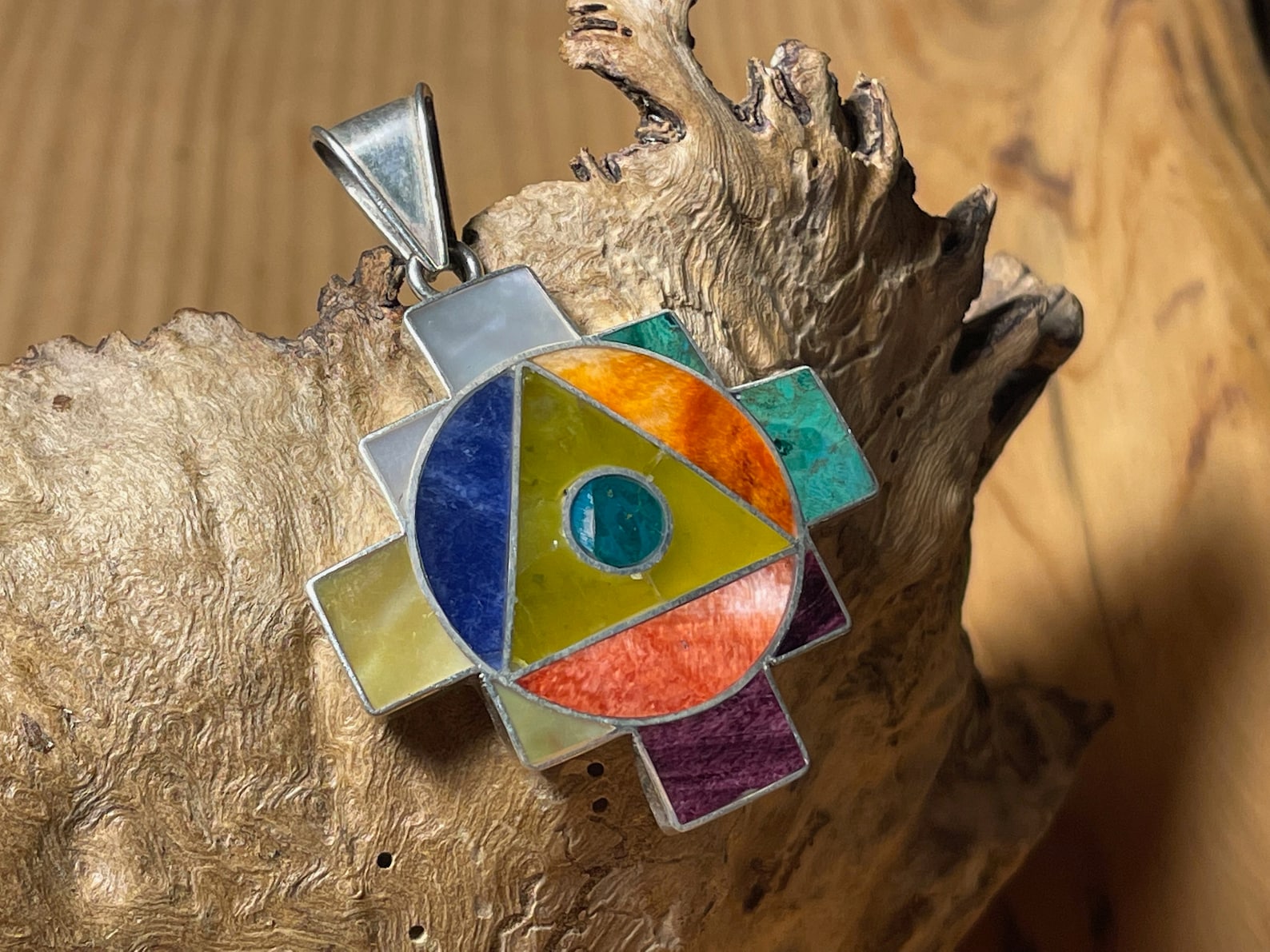 Andean Chakana Pendant - Etsy