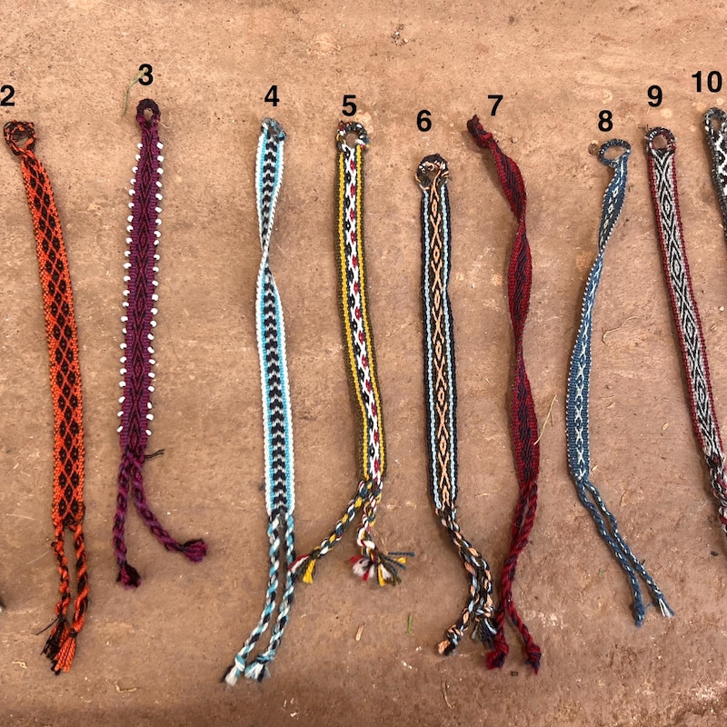 Andean Braid Bracelet - Etsy