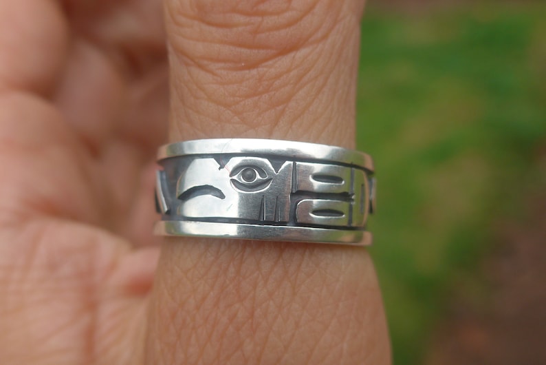 Silver Condor Puma Serpent Inka Trilogy Ring - Etsy